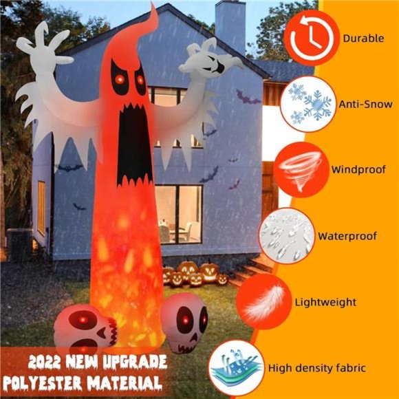 Holiday | 1ft Halloween Inflatables Outdoor Decorations Blow Up Giant ...